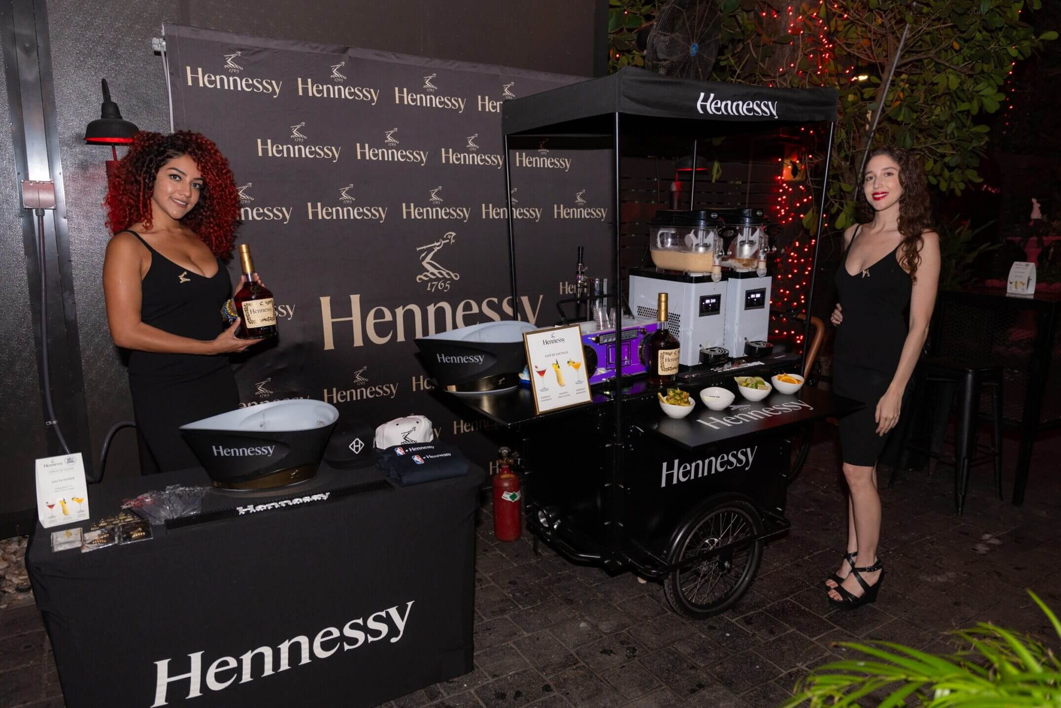Ferla Bikes x Hennessy Mobile Cocktail Bar | Custom Branded Mini Bike Event