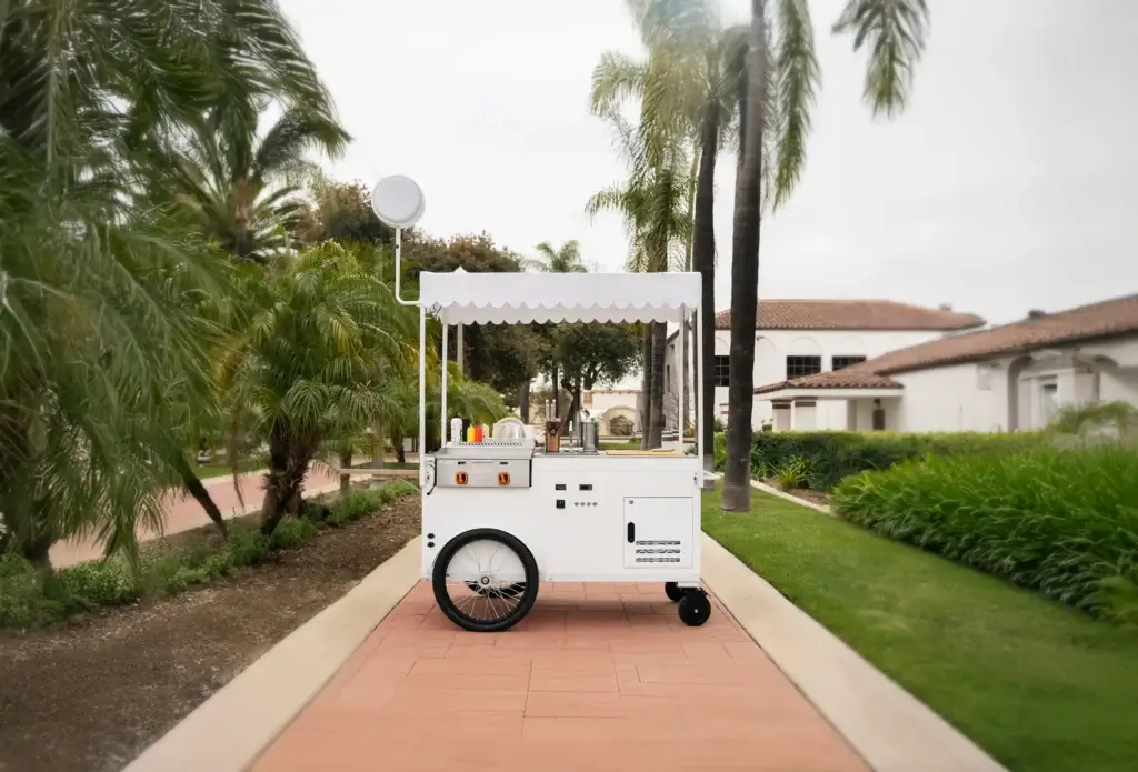 Ferla Grill Cart for Sale Food Carts with Grills by FerlaBikes.com